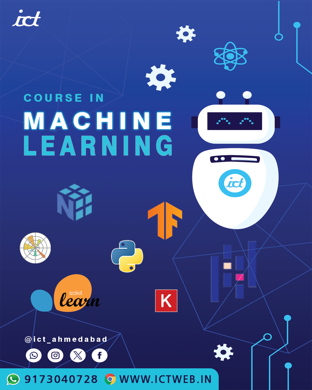 Machine Learning Course Training | ICT Ahmedabad